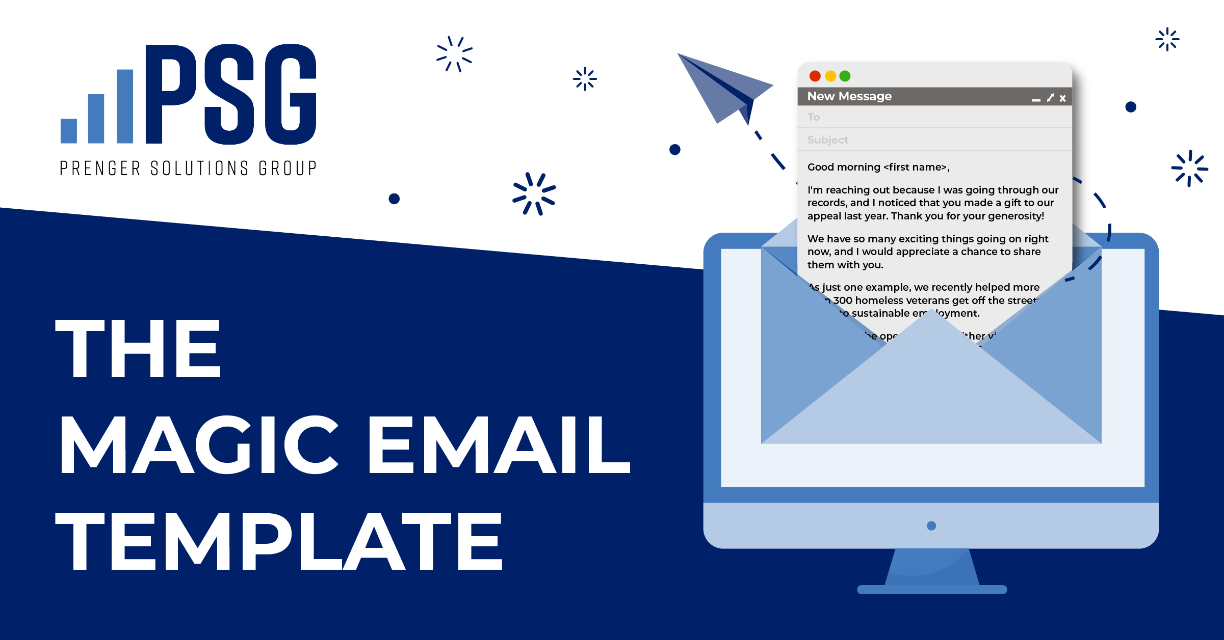 6 Fundraising email templates for nonprofit organizations